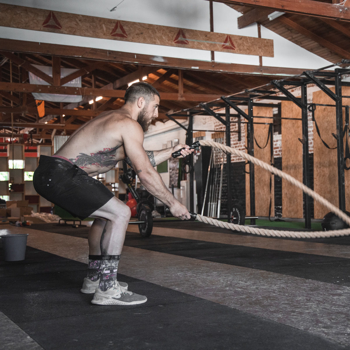 Army Fitness. Manila Battle Rope