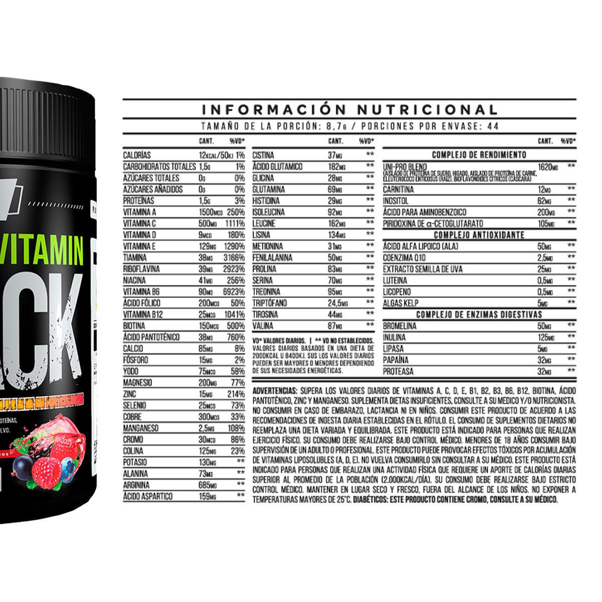 Army Fitness. Iron Pack Multivitamin